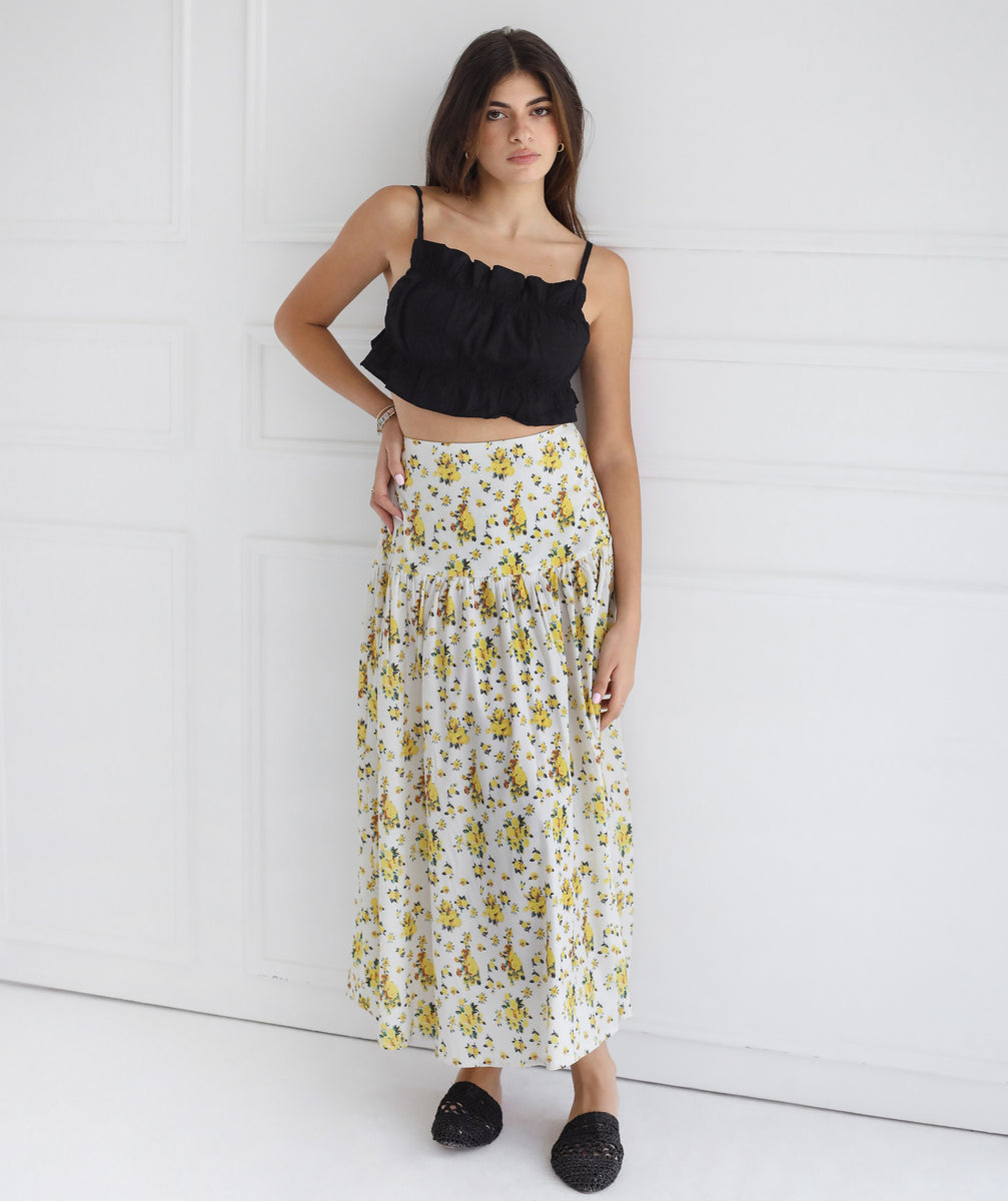 FLORA FLOW SKIRT – AZADOURA